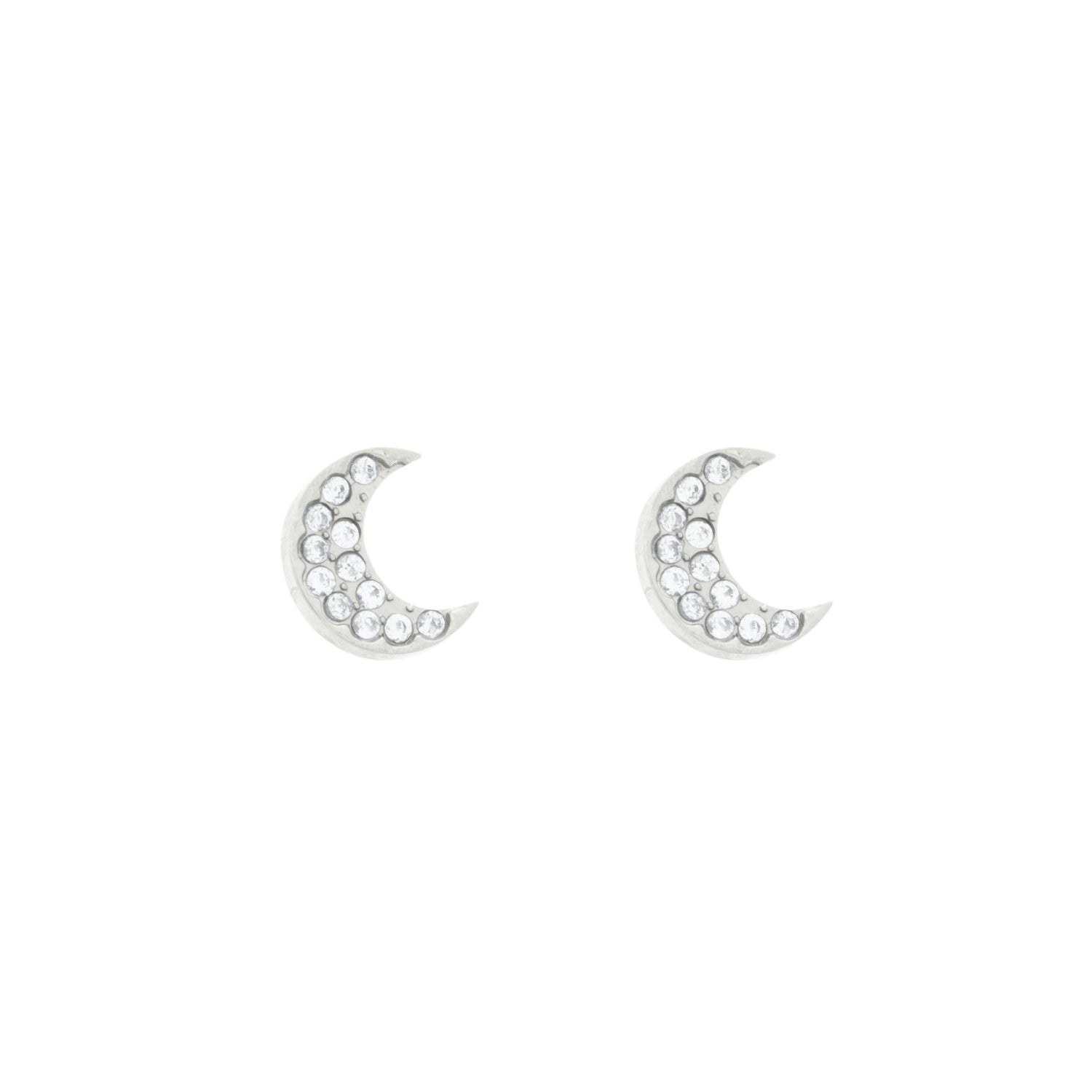 Moon piercing in sliver – Velvet Accessoriess